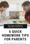 6 Quick Homework Tips For Parents | Tutor2You