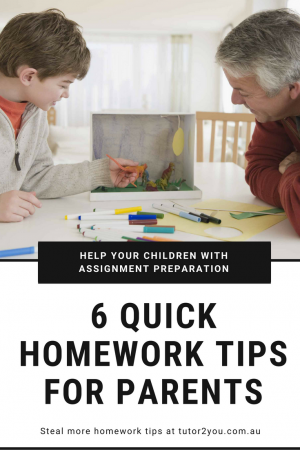 6 Quick Homework Tips For Parents | Tutor2You