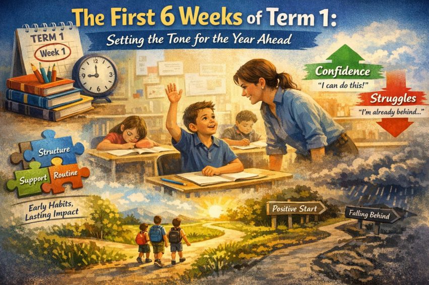 Term 1 Tutoring: Why the First 6 Weeks Matter More Than You Think